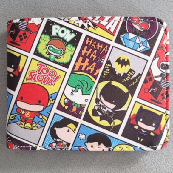 DC Comics | Bags | Chibi Superherovillain Wallet | Poshmark